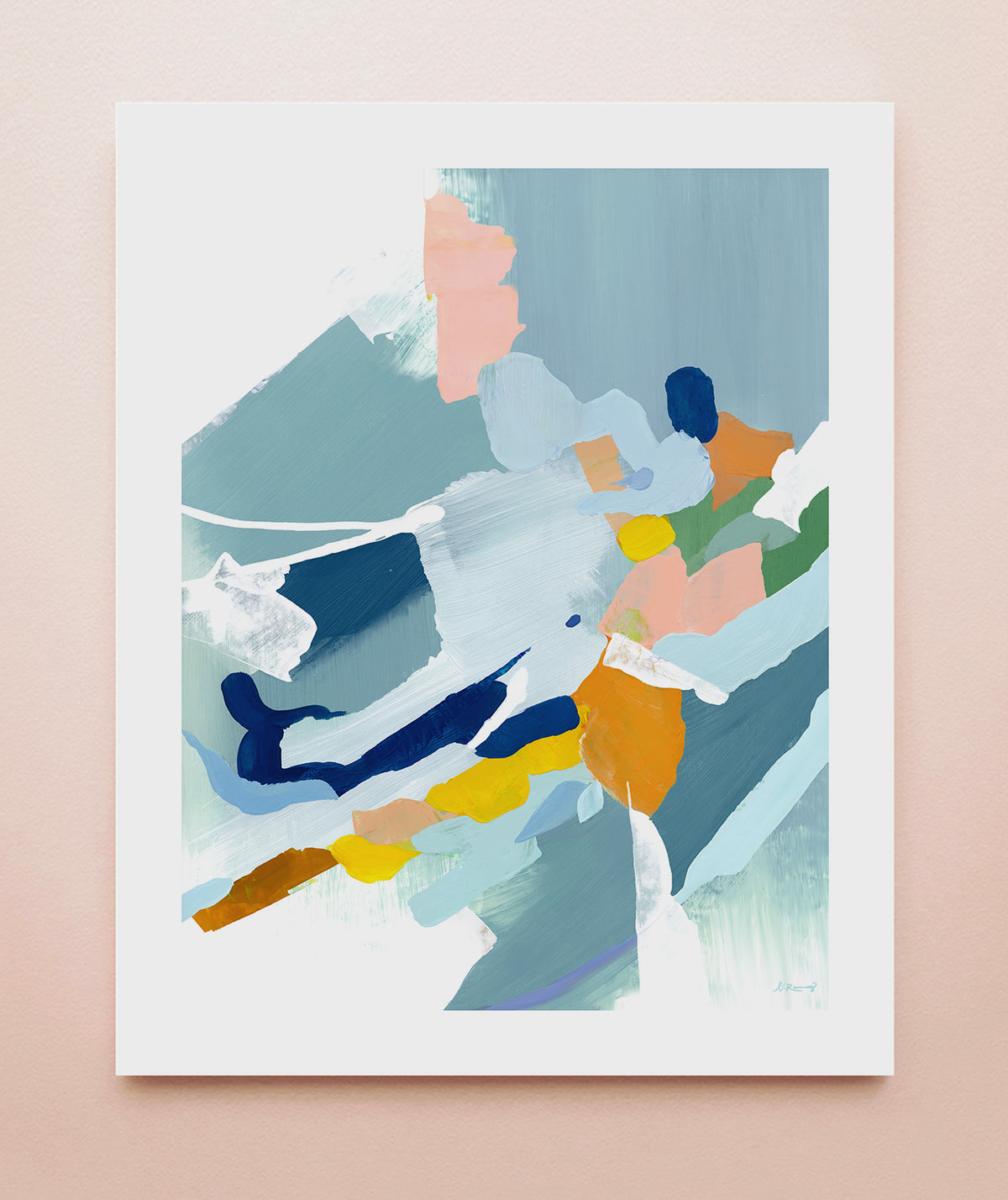 Coastal Rush Set of Two Fine Art Prints